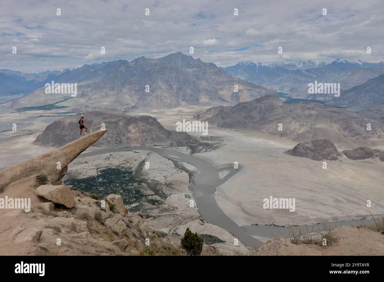 Climbing up the stunning Marsur Rock, Hussainabad, Skardu, Baltistan ...