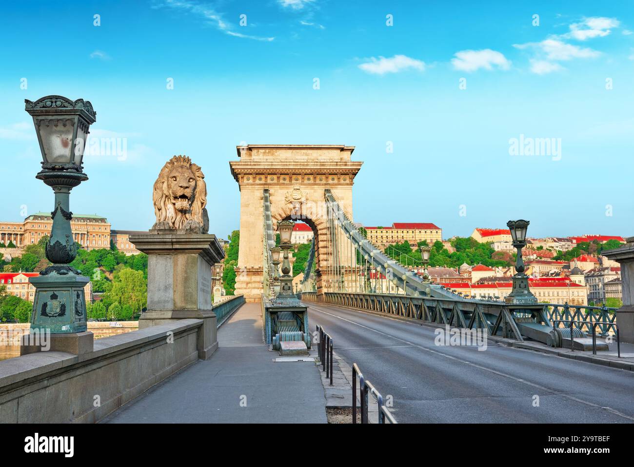 Szechenyi Chain Bridge-one of the most beautiful bridges of Budapest ...