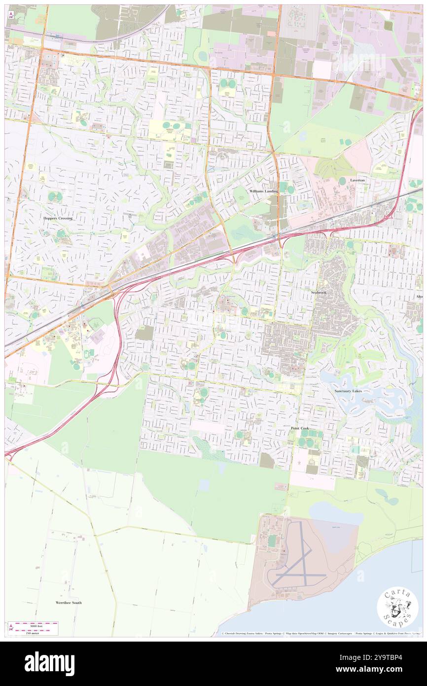 College point map Cut Out Stock Images & Pictures - Alamy