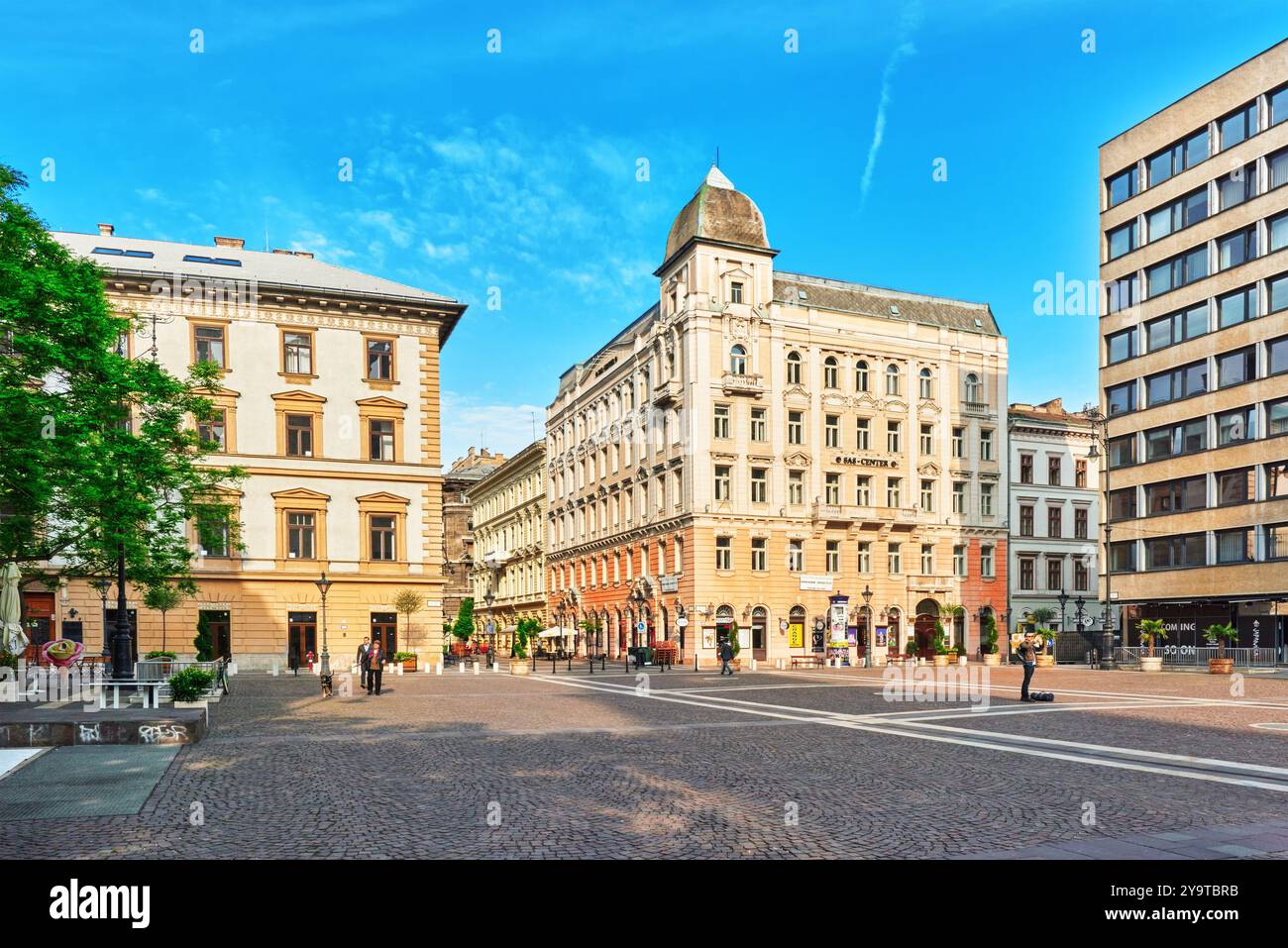 Beautiful landscape and urban view of the Budapest, one of beautiful ...