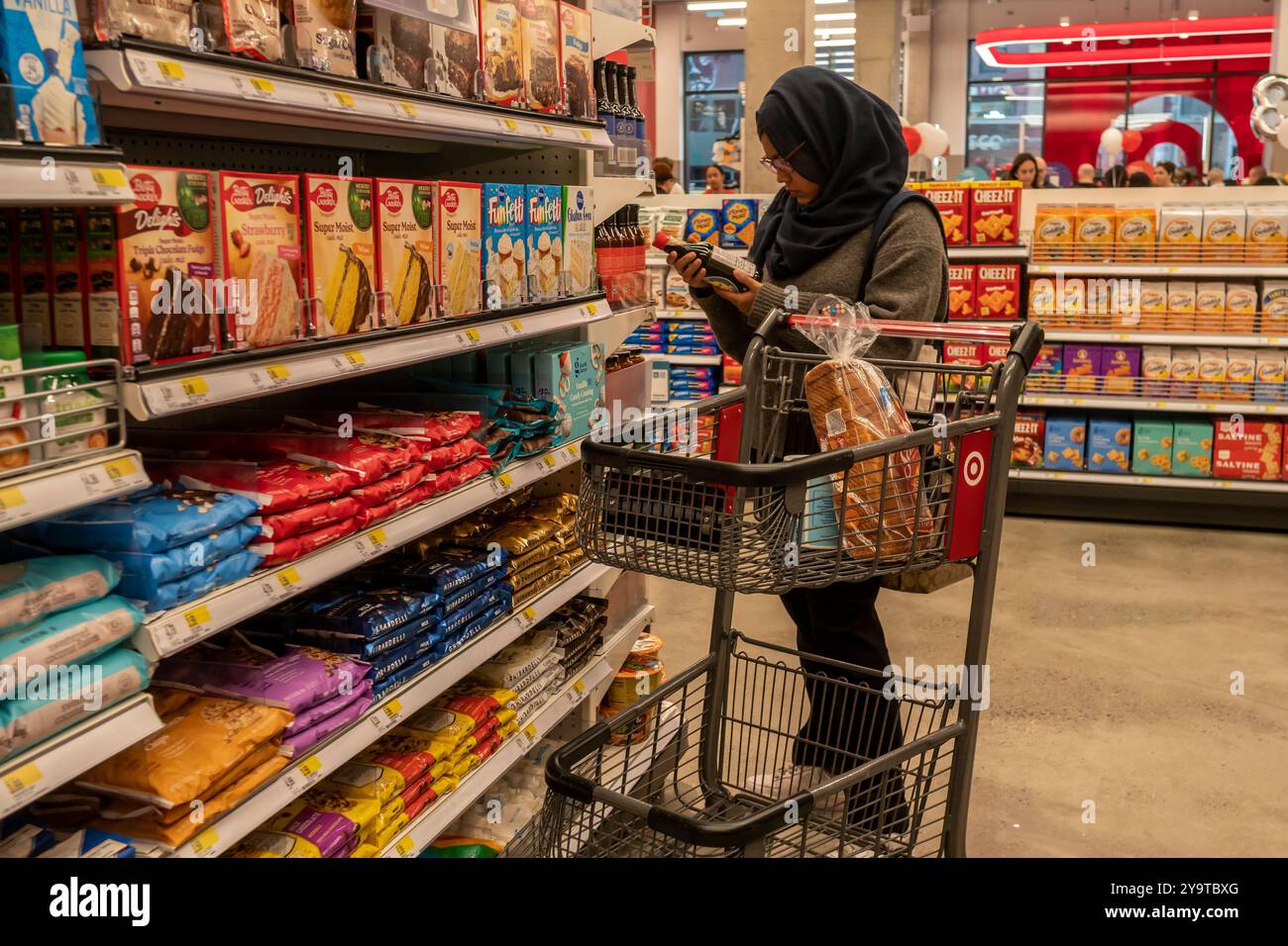 Hordes of excited shoppers flock to the grand opening of a new Target ...