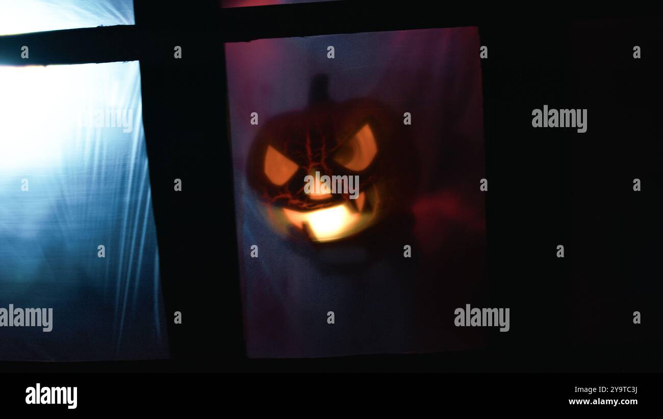 Killing Monster Going Crazy With An Hammer Stock Photo - Alamy