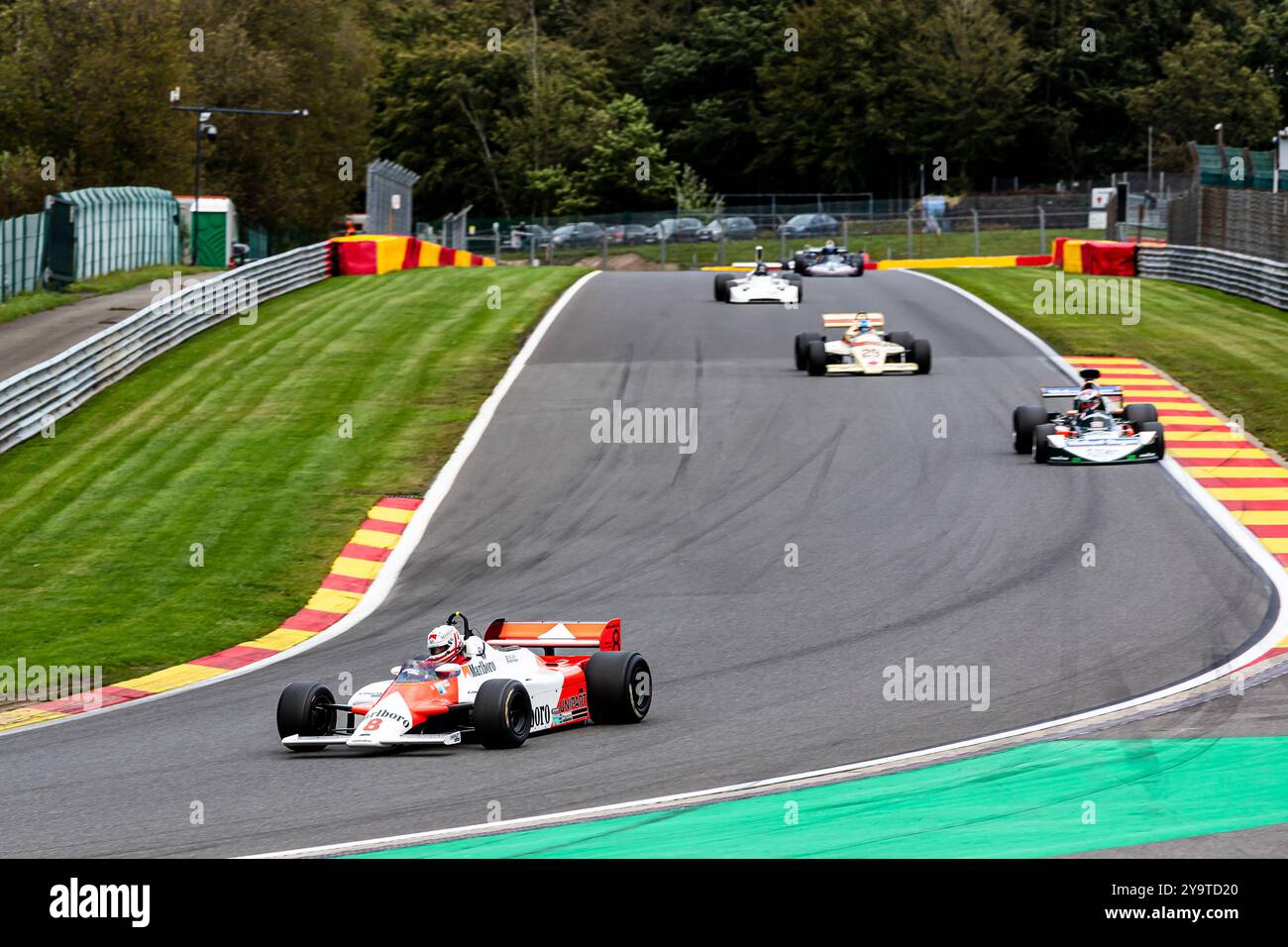Francorchamps (Belgium), 27 September 2024, #8 Mclaren Mp4/1B (1982 ...