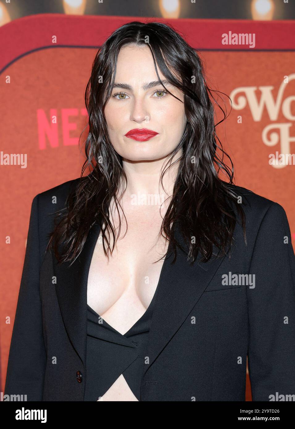 HOLLYWOOD, CA - OCTOBER 10: Kathryn Gallagher at Los Angeles Premiere Of Netflix's "Woman Of The ...