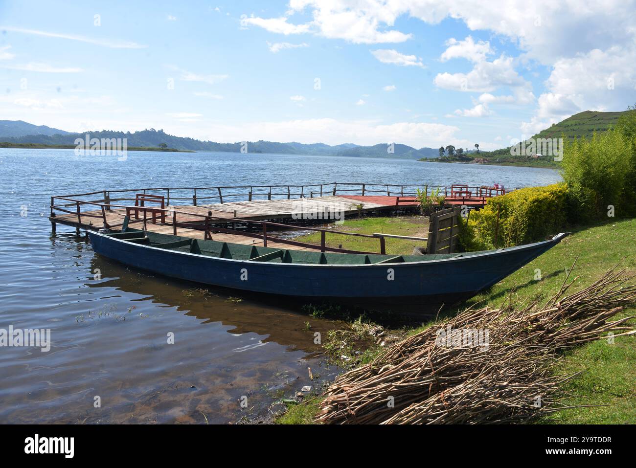 Lake Mutanda in Kisoro - Uganda Stock Photo - Alamy