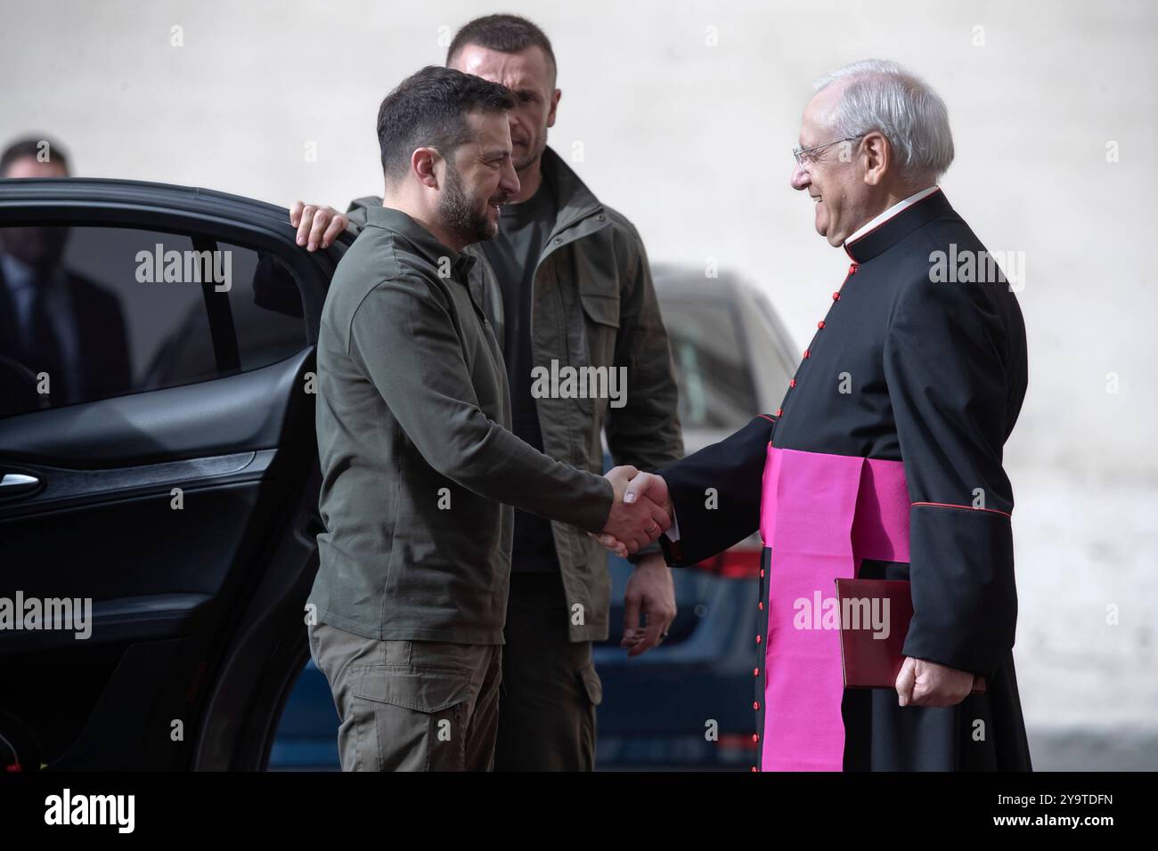 Vatican City, Vatican, 11 October 2024. Ukrainian President Volodymyr ...
