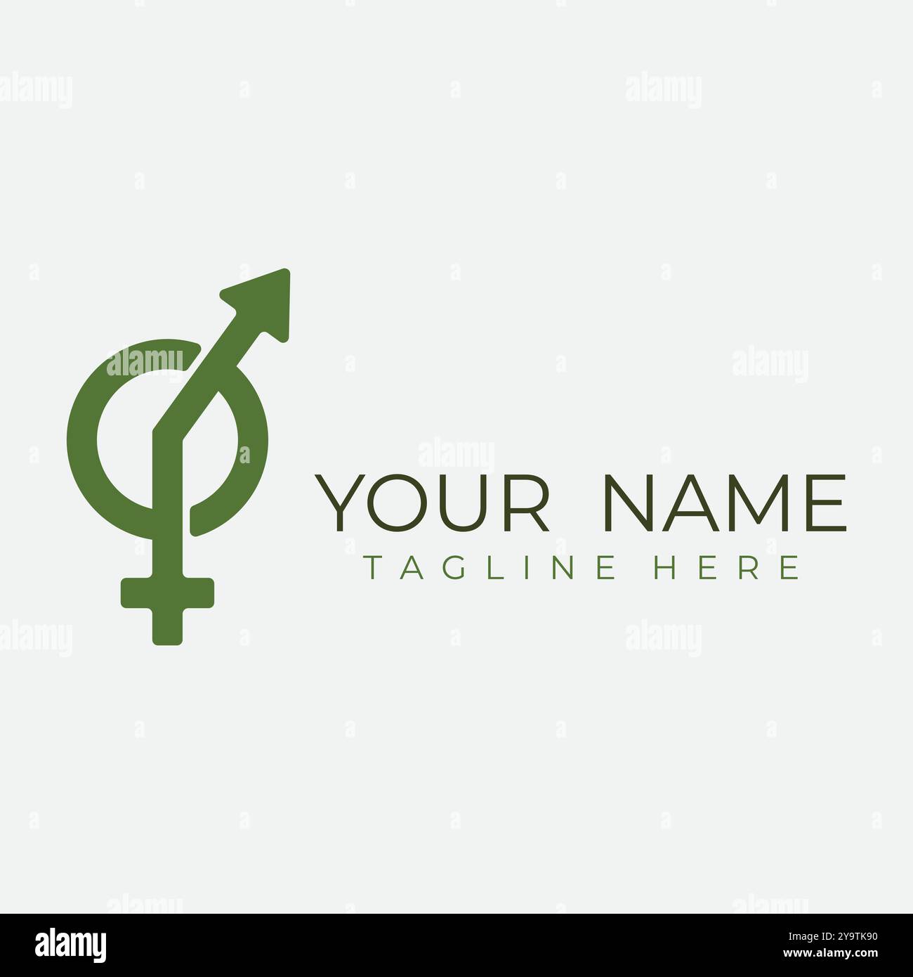 Gender logo illustration symbol design Stock Vector Image & Art - Alamy