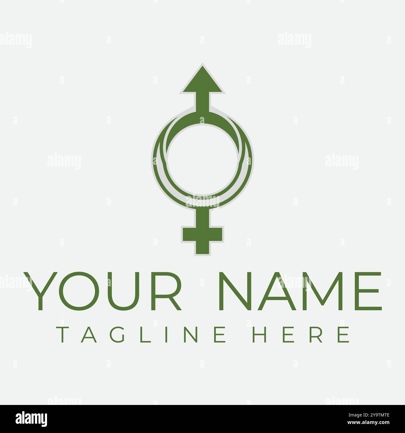 Gender logo illustration symbol design Stock Vector Image & Art - Alamy