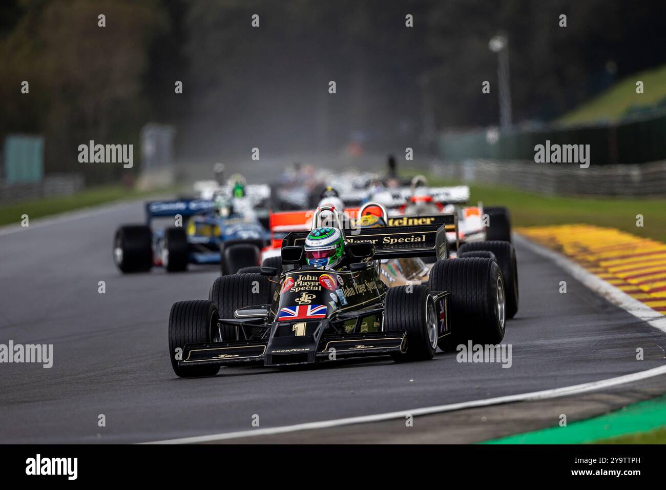 Francorchamps (Belgium), 28 September 2024, ,#1 Lotus 77 (1976) Padmore ...