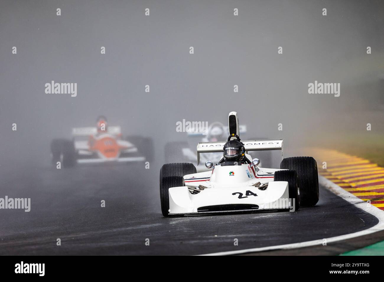 Francorchamps (Belgium), 28 September 2024, #24 Hesketh 308 (1974 ...