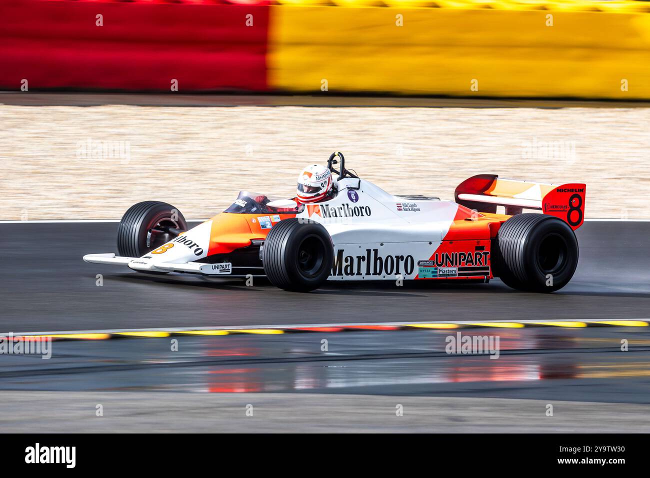 Francorchamps (Belgium), 28 September 2024, #8 Mclaren Mp4/1B (1982 ...