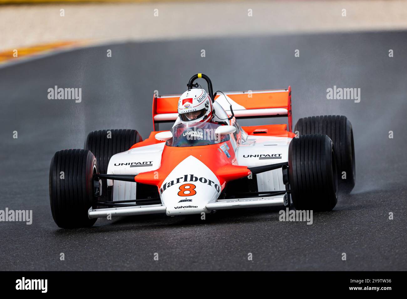 Francorchamps (Belgium), 28 September 2024, #8 Mclaren Mp4/1B (1982 ...