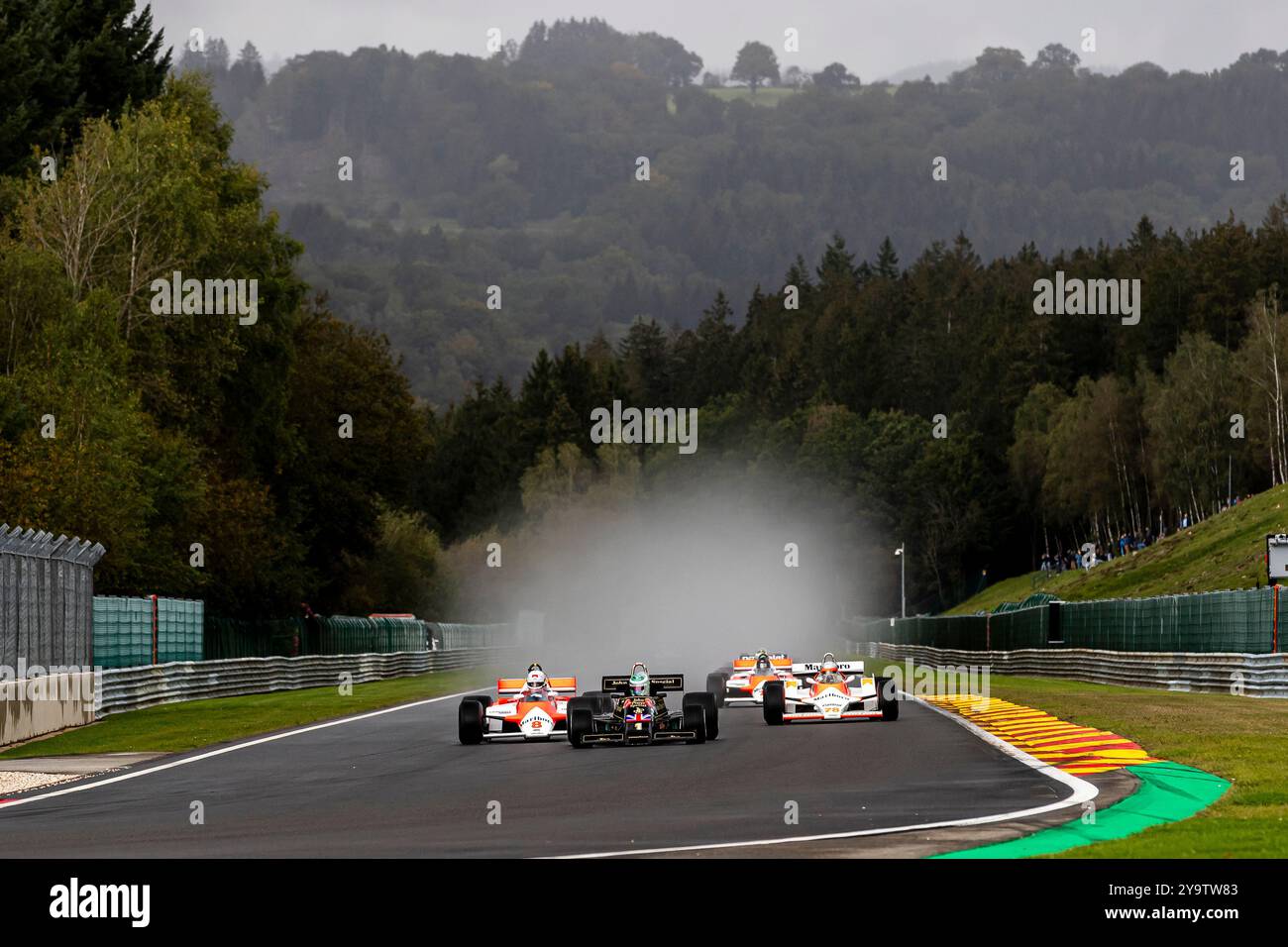Francorchamps (Belgium), 28 September 2024, Race start #1 Lotus 77 ...