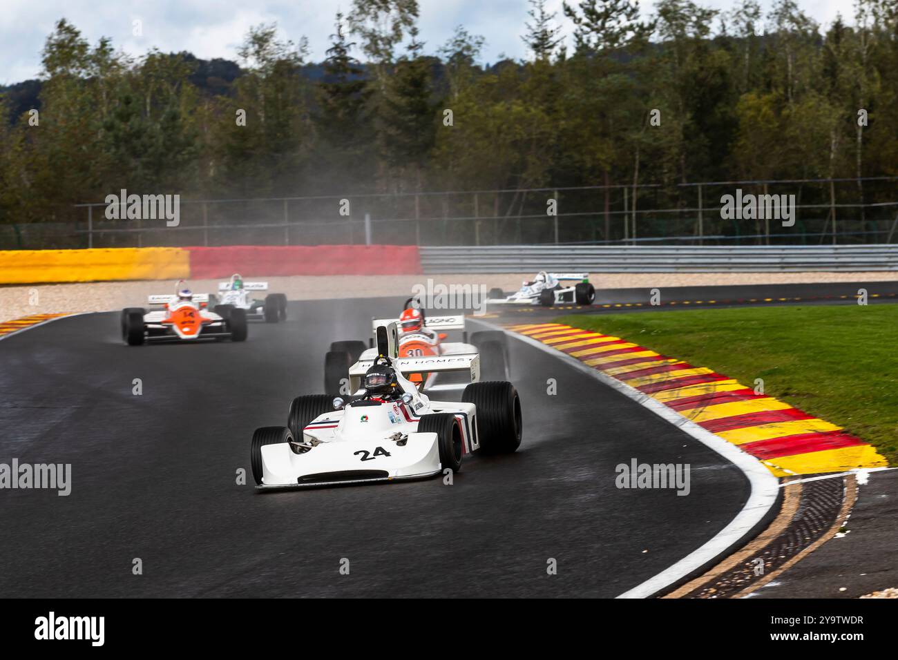 Francorchamps (Belgium), 28 September 2024, #24 Hesketh 308 (1974 ...