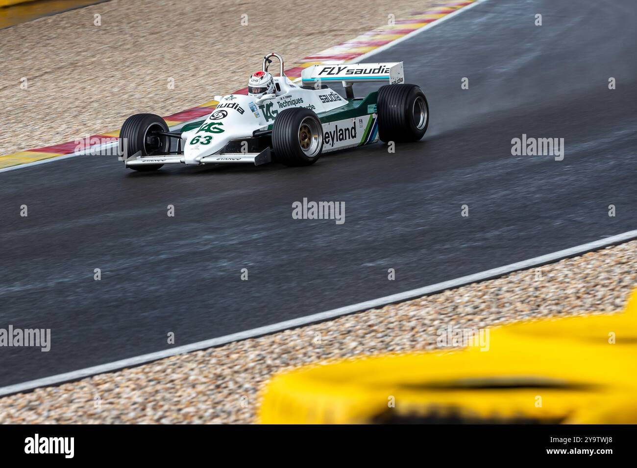 Francorchamps (Belgium), 28 September 2024, #63 Williams FW07C (1981 ...