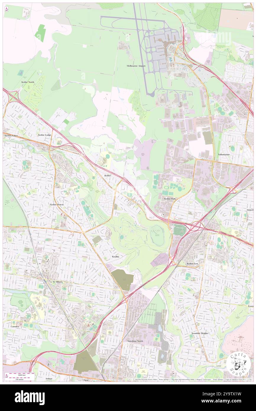 Map of brimbank hi-res stock photography and images - Alamy