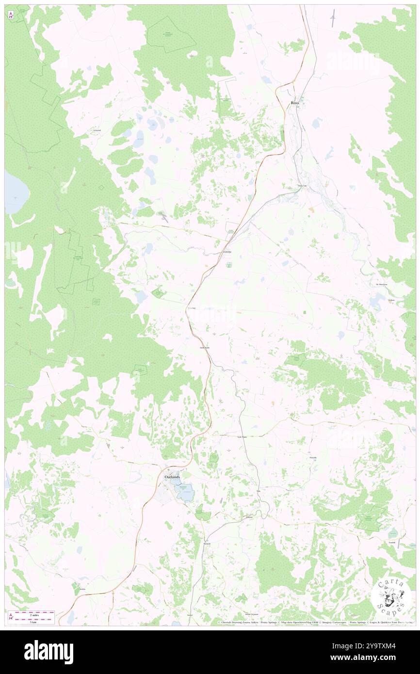 Woodbury, Southern Midlands, AU, Australia, Tasmania, S 42 10' 45'', N ...