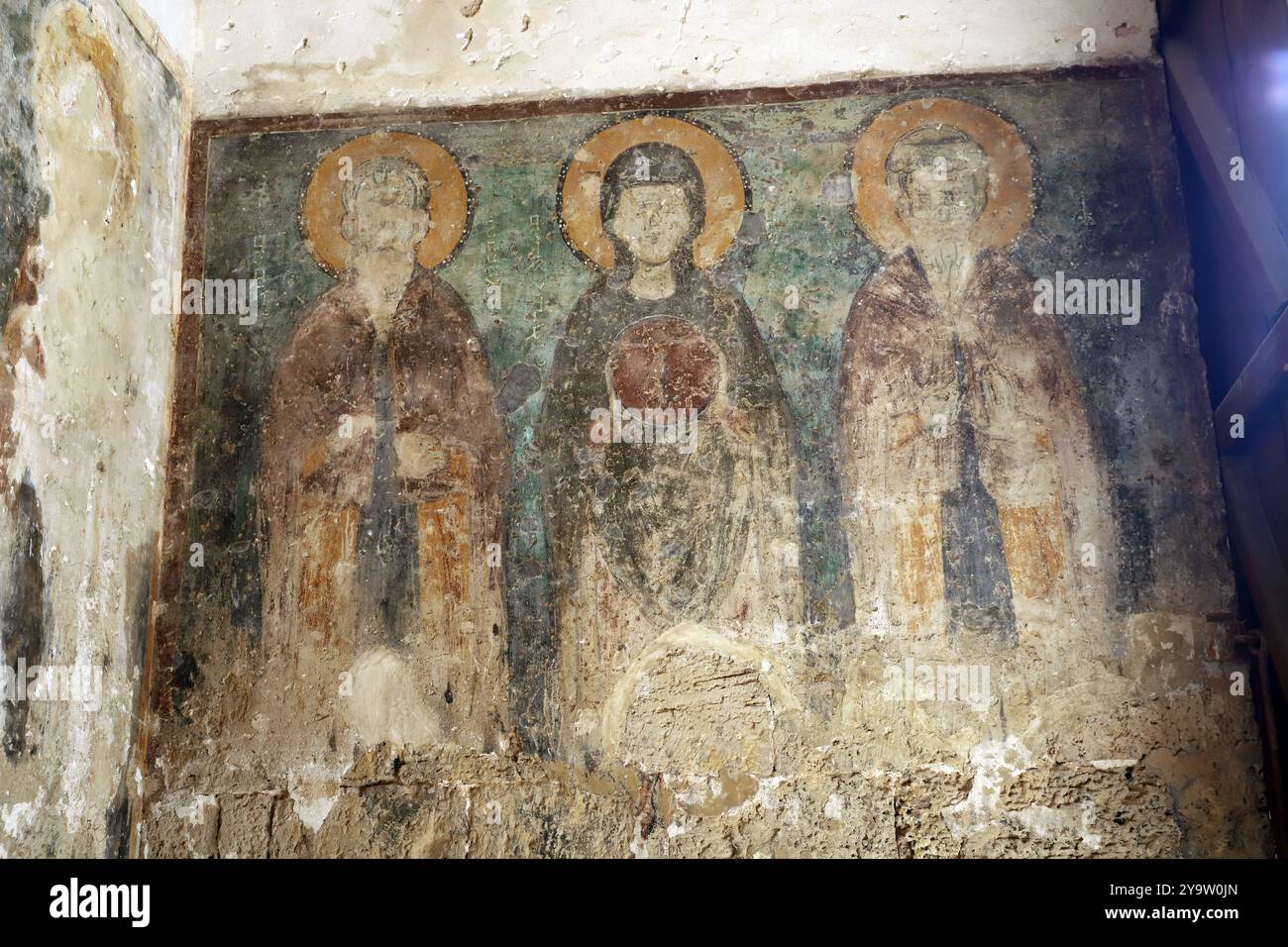 Wall paintings in Agios Georgios Exorinos: Nesorian Church, Famagusta ...