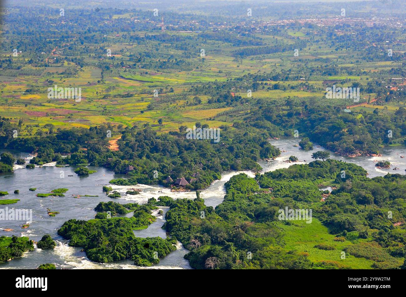 River Nile at Ka;lagala - Uganda Stock Photo - Alamy