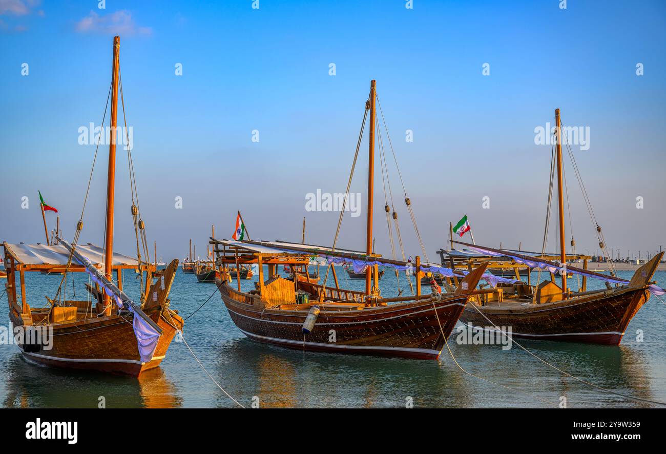 Doha, Qatar - Nov. 30, 2023: Traditional Dhow Boat Festival Katara ...
