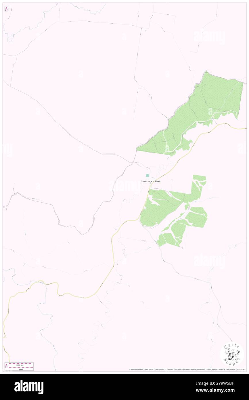 Lower Acacia Creek, Tenterfield Municipality, AU, Australia, New South ...