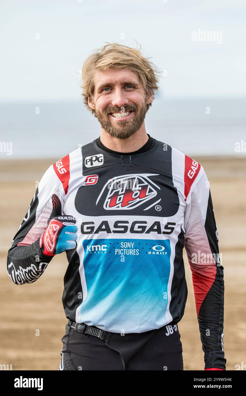 Weston-super-Mare, Somerset, UK, 11th October, 2024. Justin Barcia ...