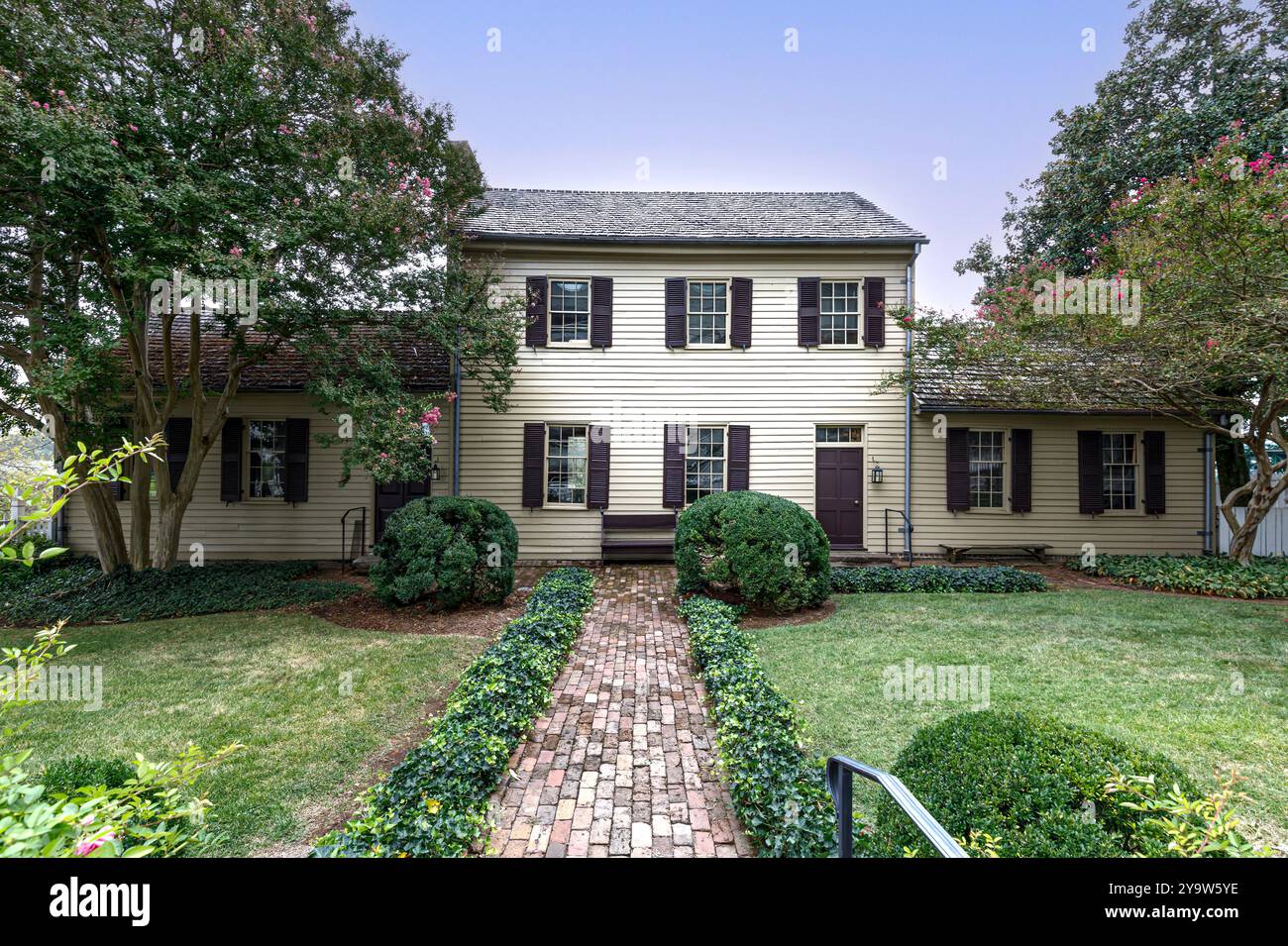 Knoxville, TN, USA-Sept. 17, 2024: Axial view of the historic Blount ...
