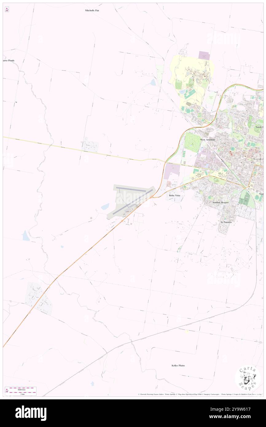 Armidale Airport, Armidale Regional, AU, Australia, New South Wales, S ...
