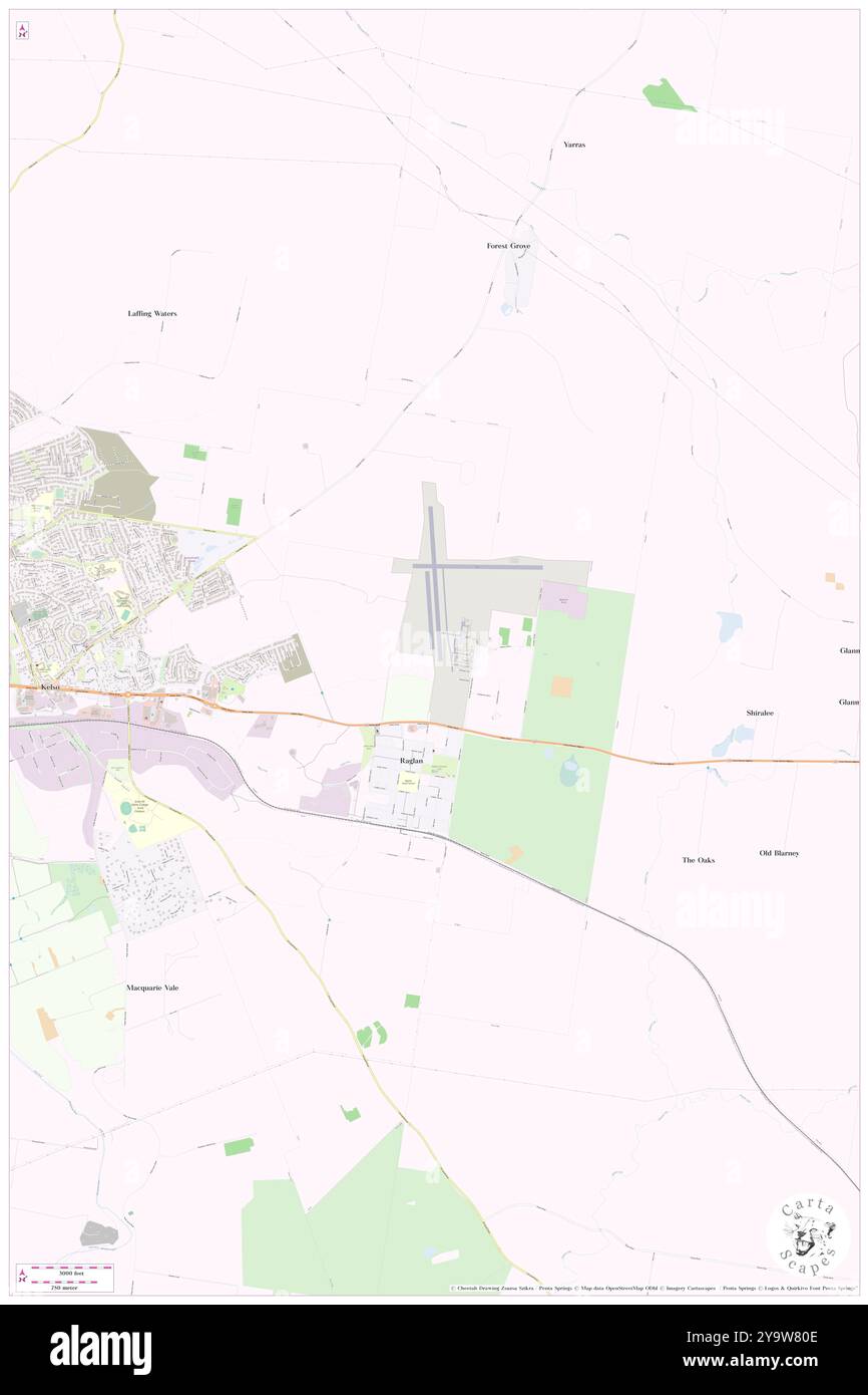 Raglan Oval, , AU, Australia, New South Wales, S 33 24' 54'', N 149 39 ...