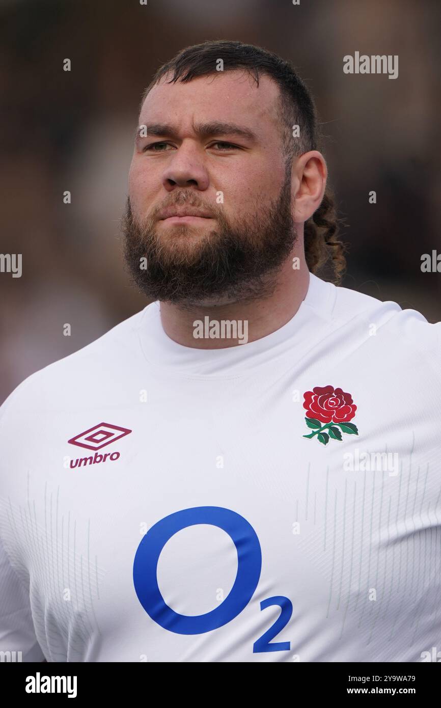 England's Josh Iosefa-Scott during the international friendly match at ...
