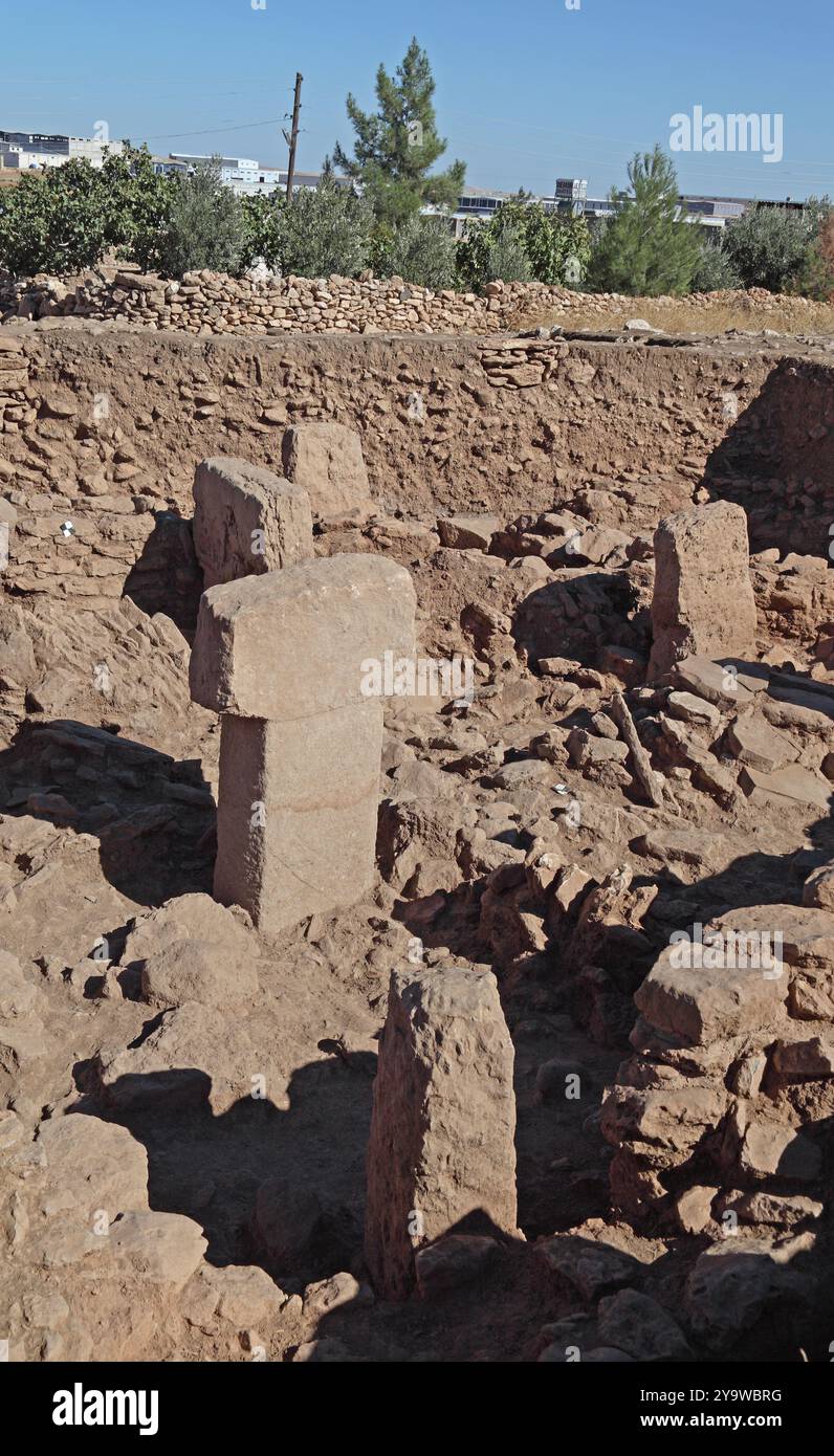 Pre-pottery Neolithic archaeological site of Sayburc dating from 11,000 ...