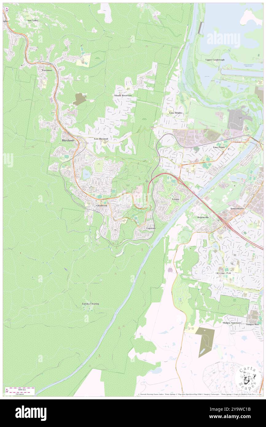Lapstone Oval, , AU, Australia, New South Wales, S 33 45' 54'', N 150 ...
