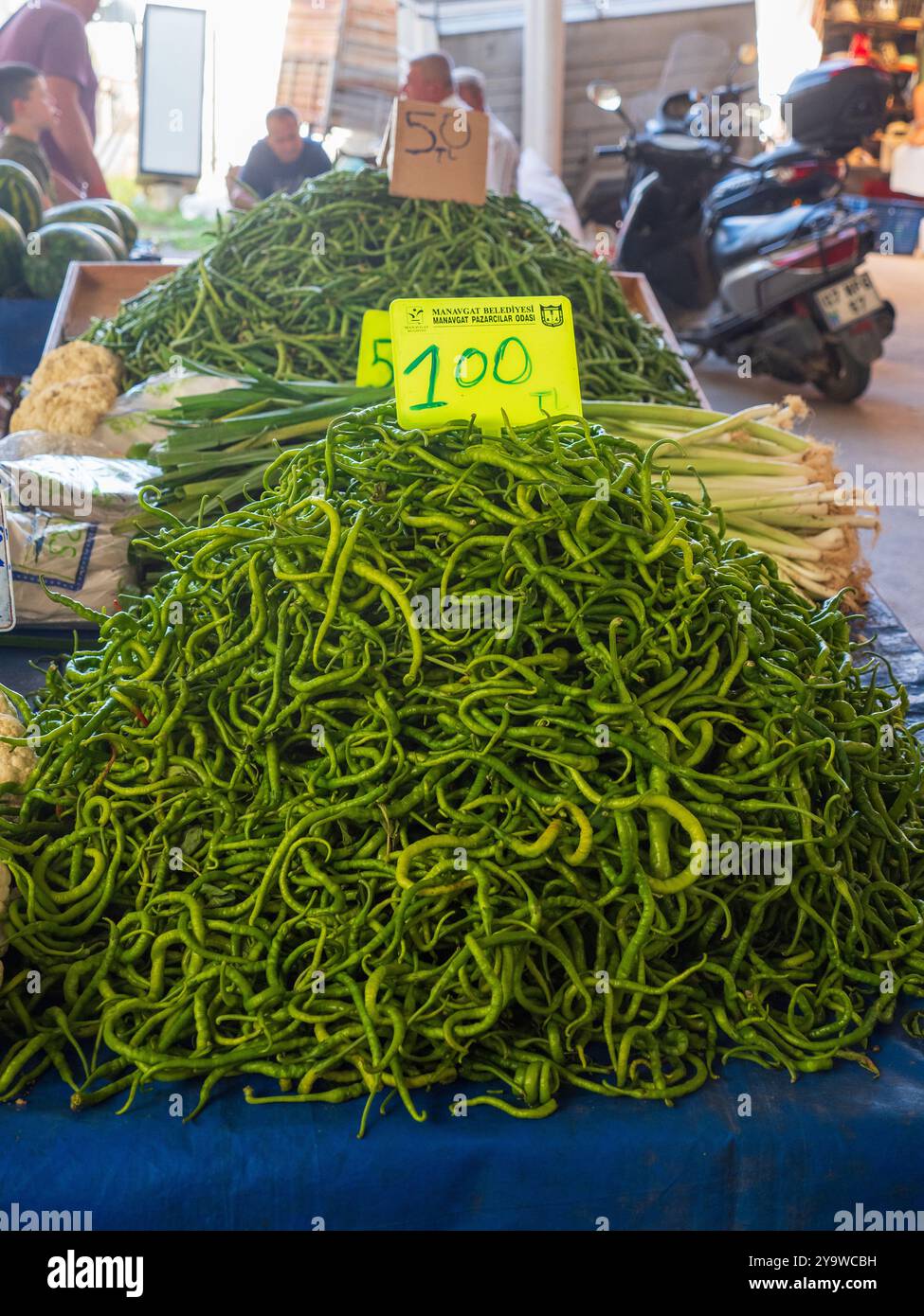 kapya pepper at Manavgat market Stock Photo - Alamy