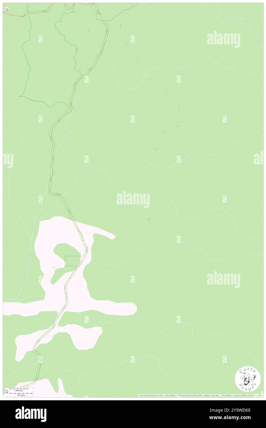 South Mount Bowes, Derwent Valley, AU, Australia, Tasmania, S 42 52' 11 ...