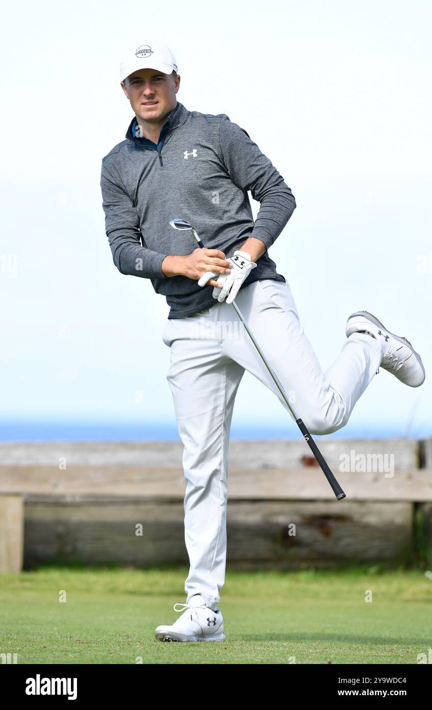 Jordan spieth open golf portrush 2019 hi-res stock photography and ...