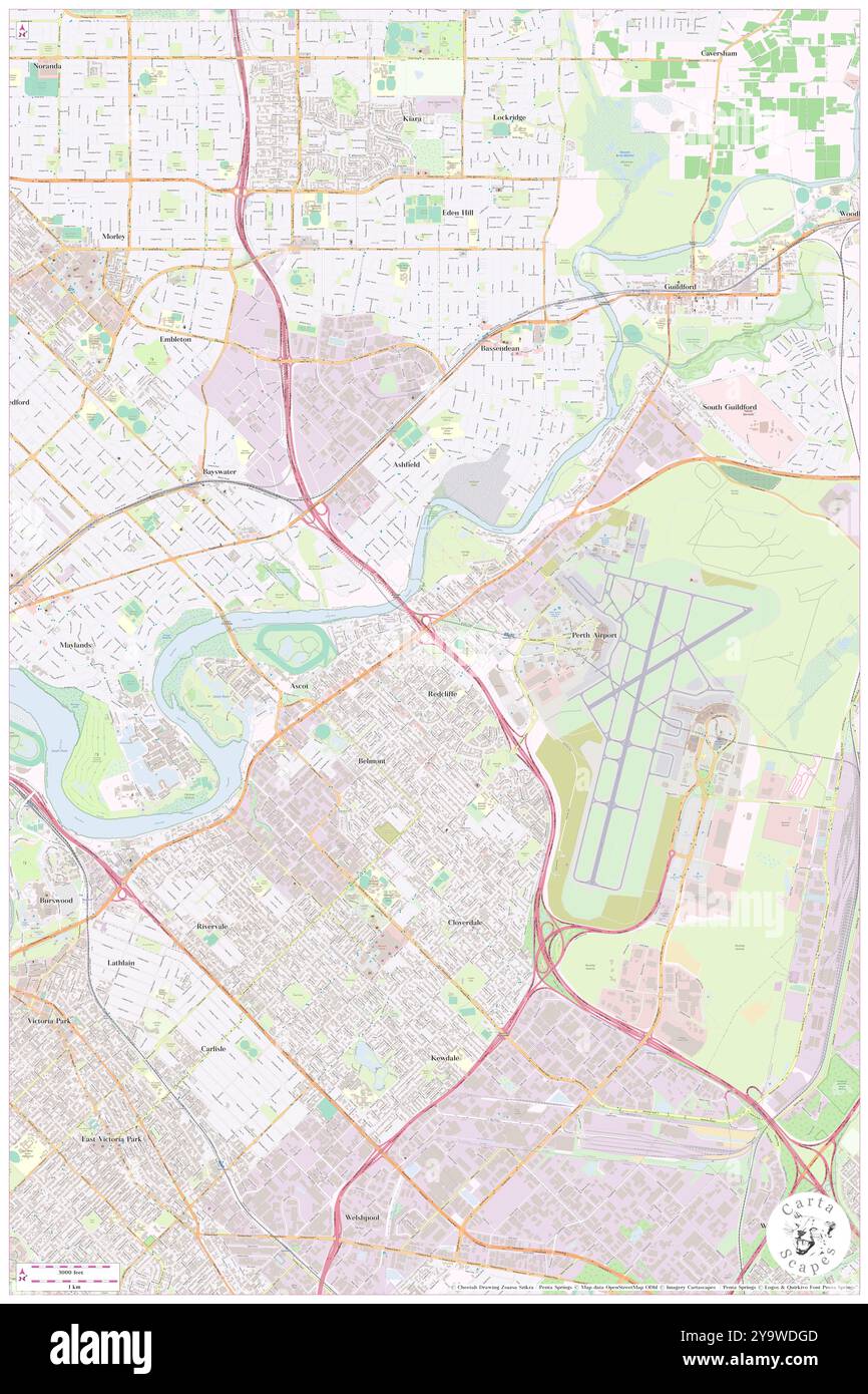 Selby Park, Belmont, AU, Australia, Western Australia, S 31 56' 7'', N ...
