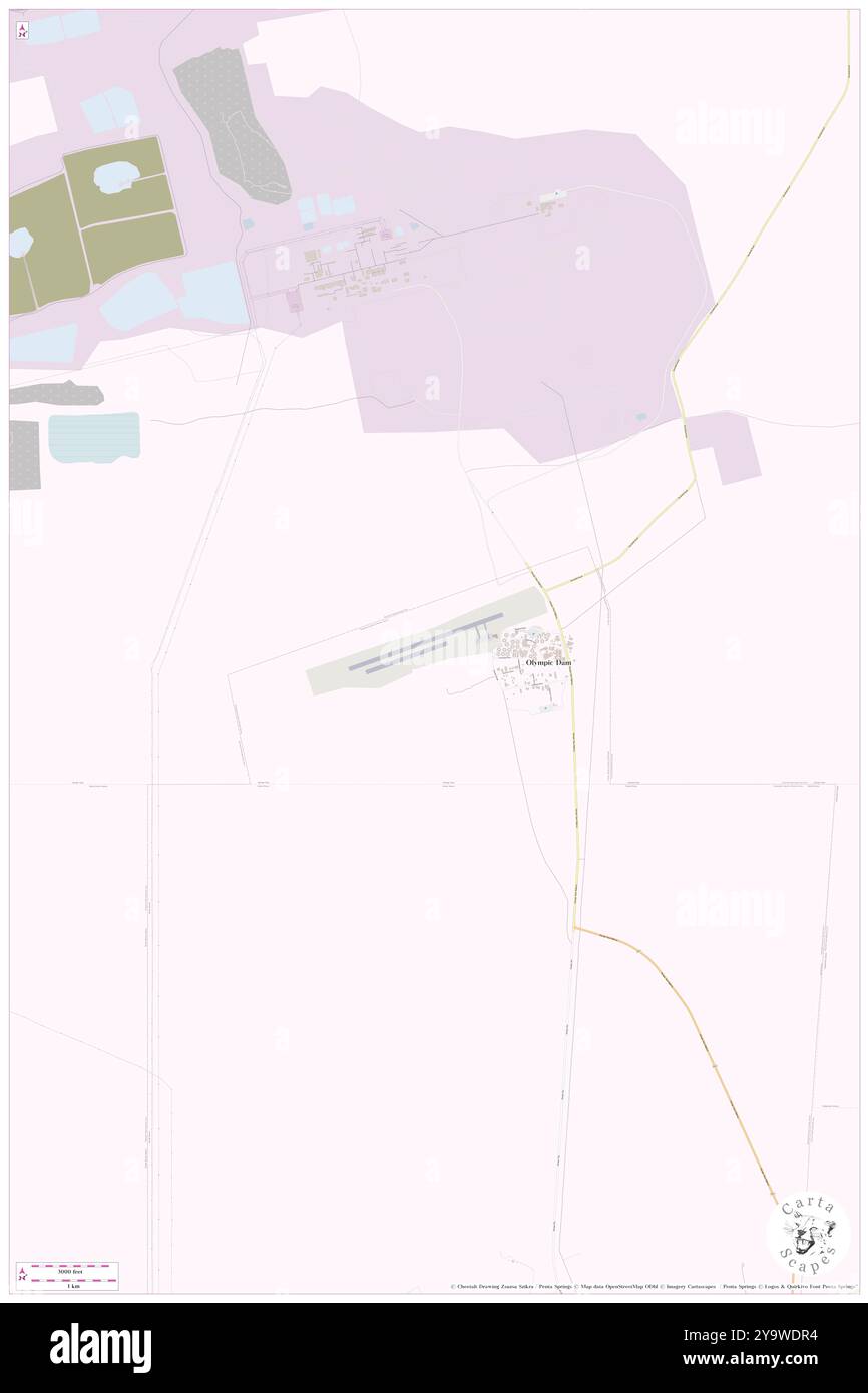 Olympic Dam Airport, Roxby Downs, AU, Australia, South Australia, S 30 ...