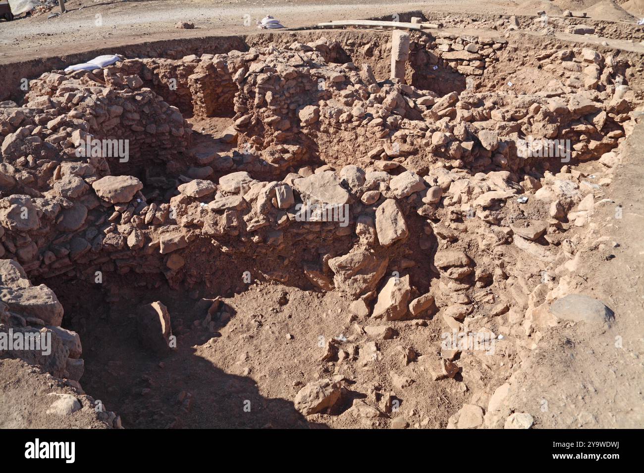 Pre-pottery Neolithic archaeological site of Sayburc dating from 11,000 ...