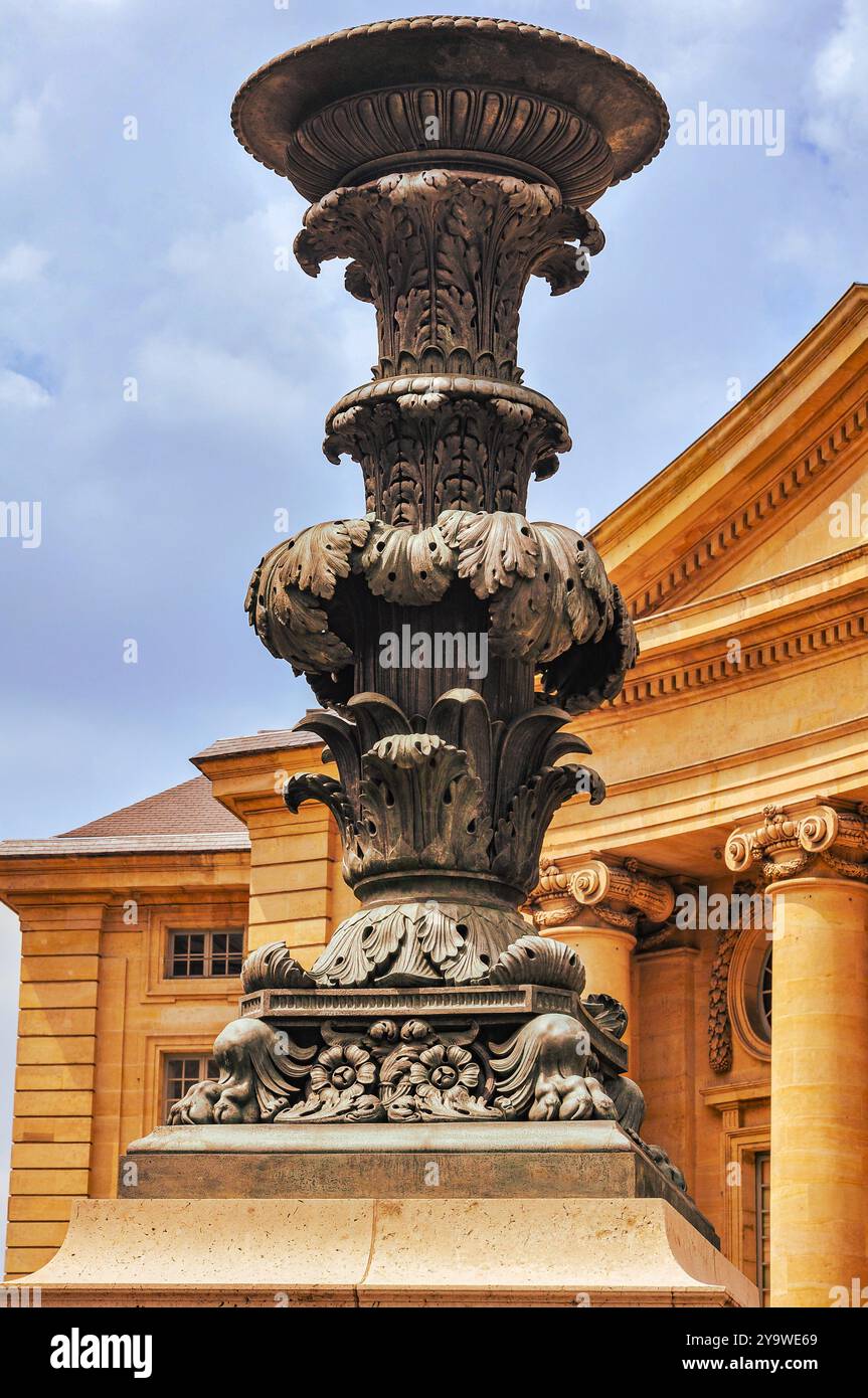 Victor Baltard's Masterpiece: The Ornate Bronze Candelabra which shows ...