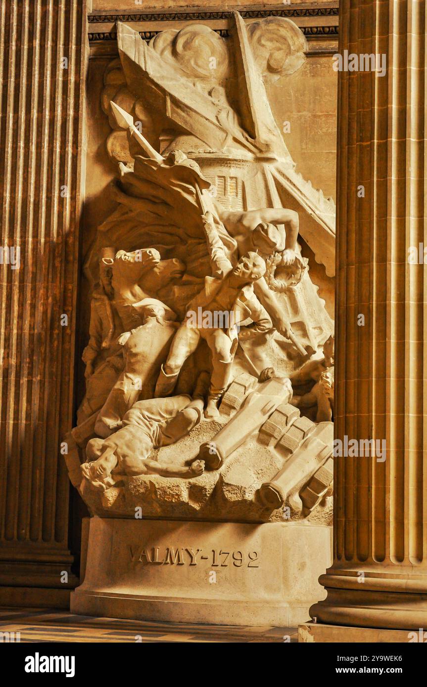 "Defenders of Liberty: The Battle of Valmy Sculptures at the Pantheon ...