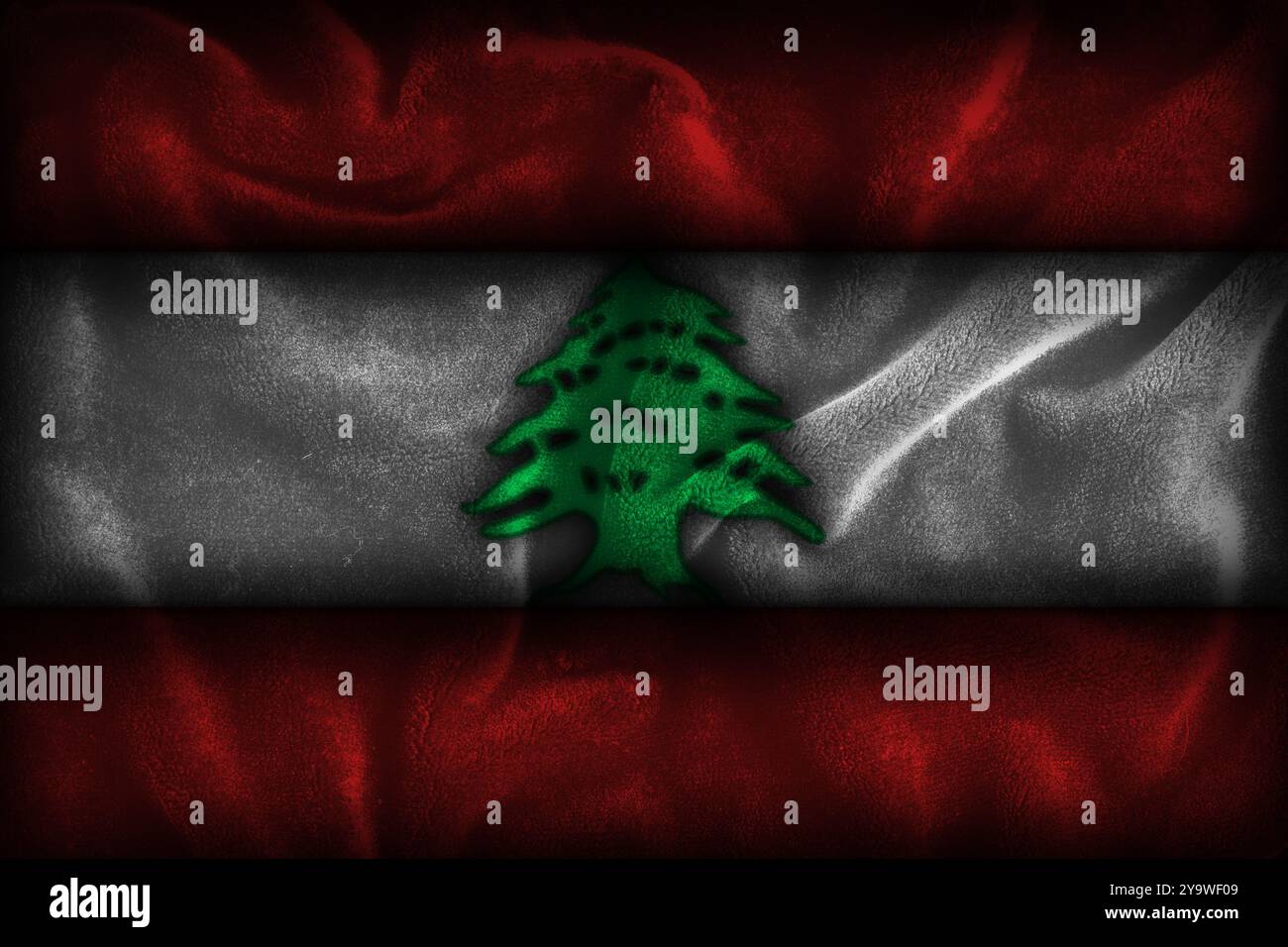 Lebanese flag illustration (representing the colors of Lebanon - Red ...