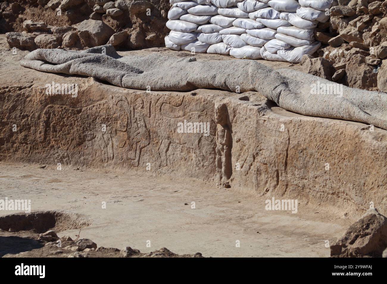 Pre-pottery Neolithic archaeological site of Sayburc dating from 11,000 ...
