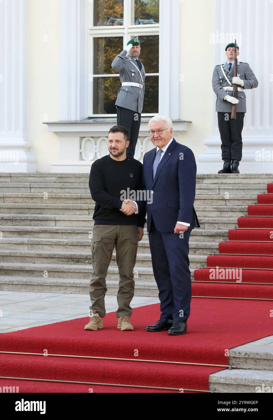 Berlin, Germany, October 11, 2024. The German Federal President, Frank ...