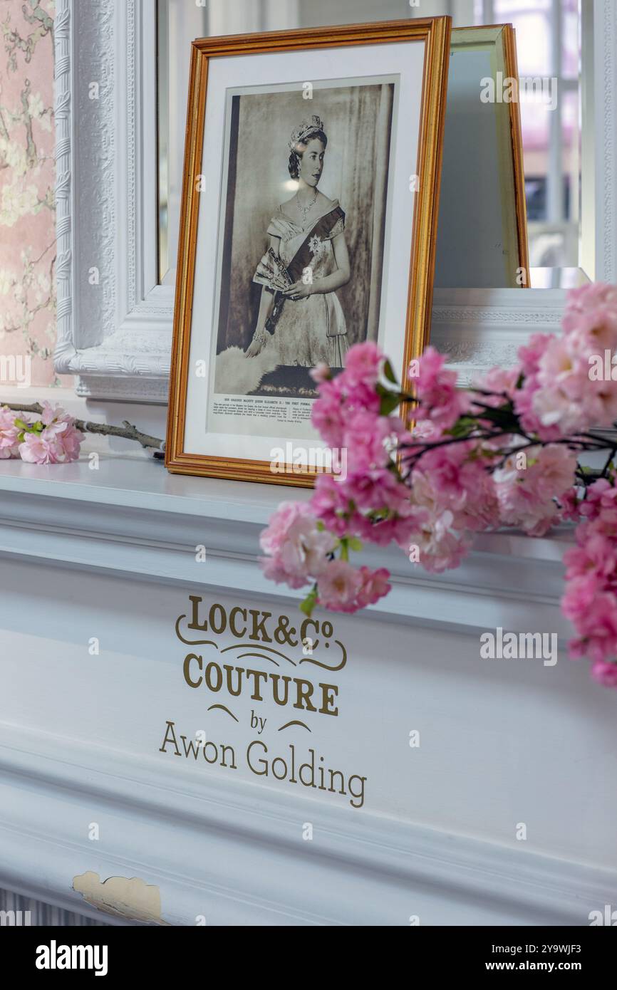 Lock & Co. Hatters in London, couture hats designed by Awon Golding ...