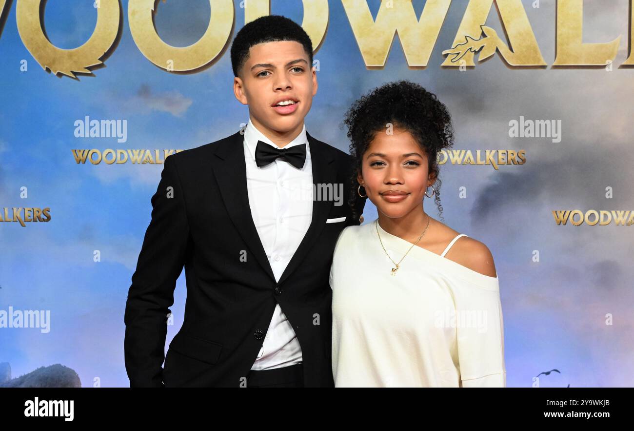 Munich, Germany. 11th Oct, 2024. The actors Johan von Ehrlich (l) and Sophie Lelenta stand on ...