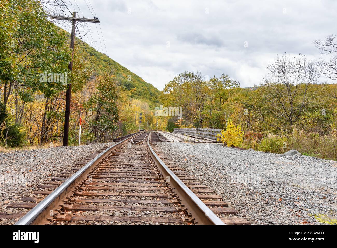 Railraod signals hi-res stock photography and images - Alamy