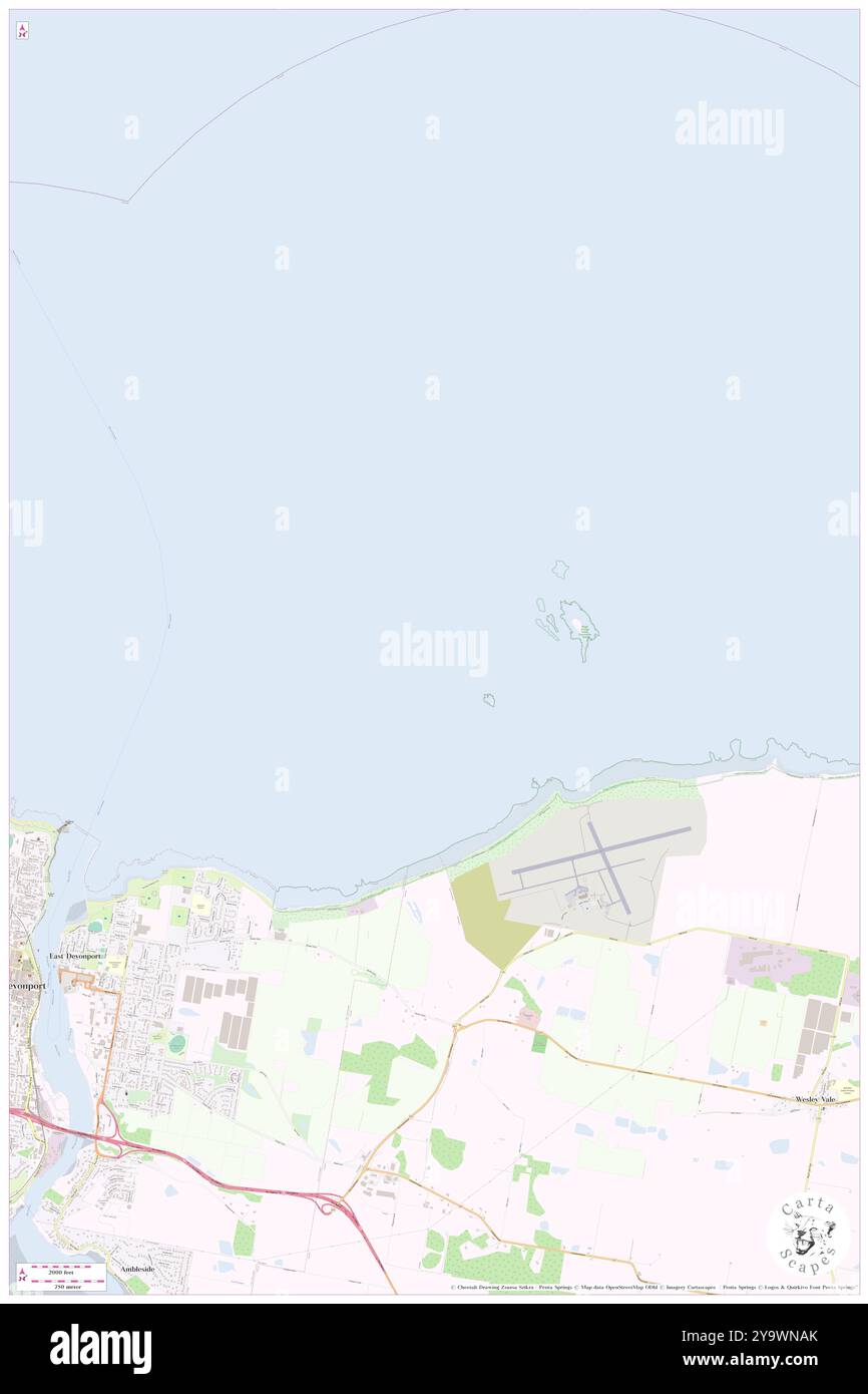 Wright Island, , AU, Australia, Tasmania, S 41 8' 59'', N 146 24' 35 ...