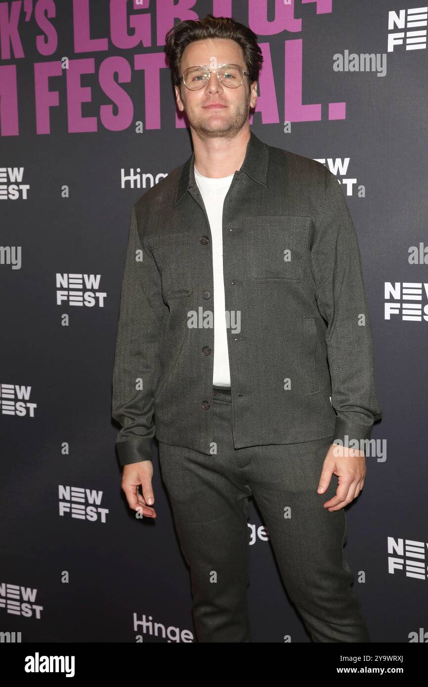 New York, New York, USA. 10th Oct. 2024. Jonathan Groff attends the ...