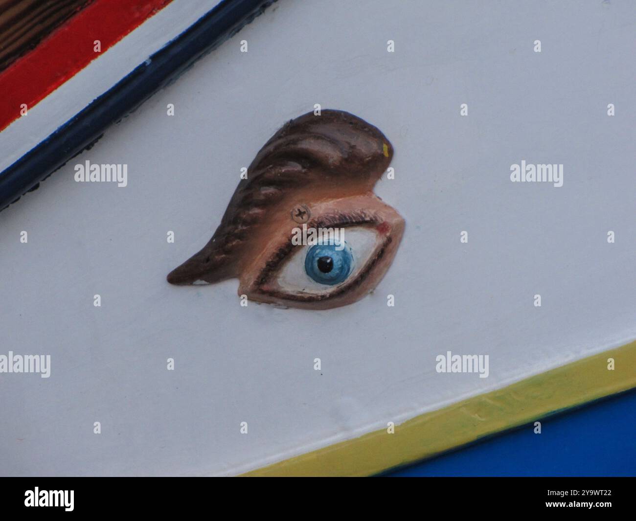 Maltese good luck eye Stock Photo - Alamy