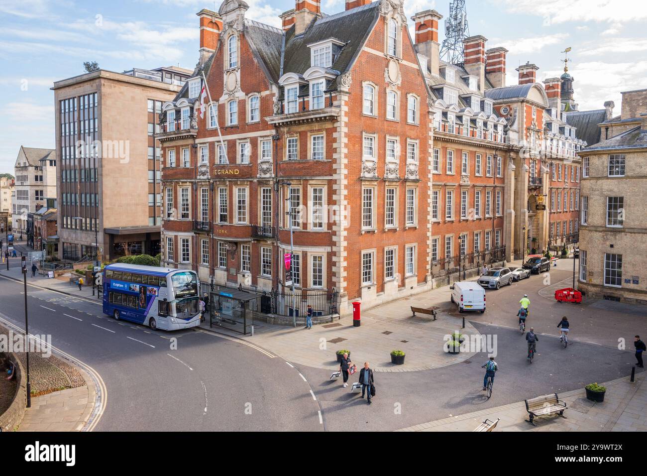 The Grand luxury 5 star hotel and spa York, Yorkshire, England UK Stock ...